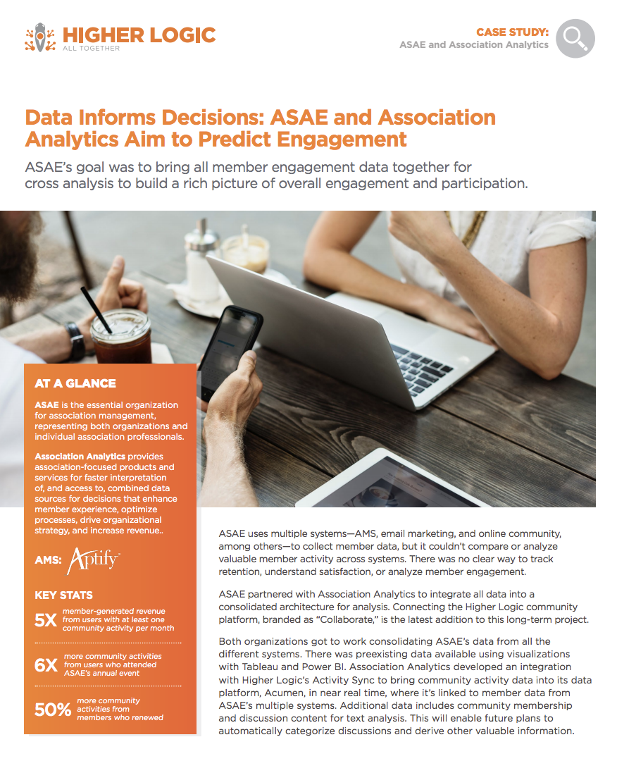 Data Informs Decisions: ASAE and Association Analytics Aim to Predict ...